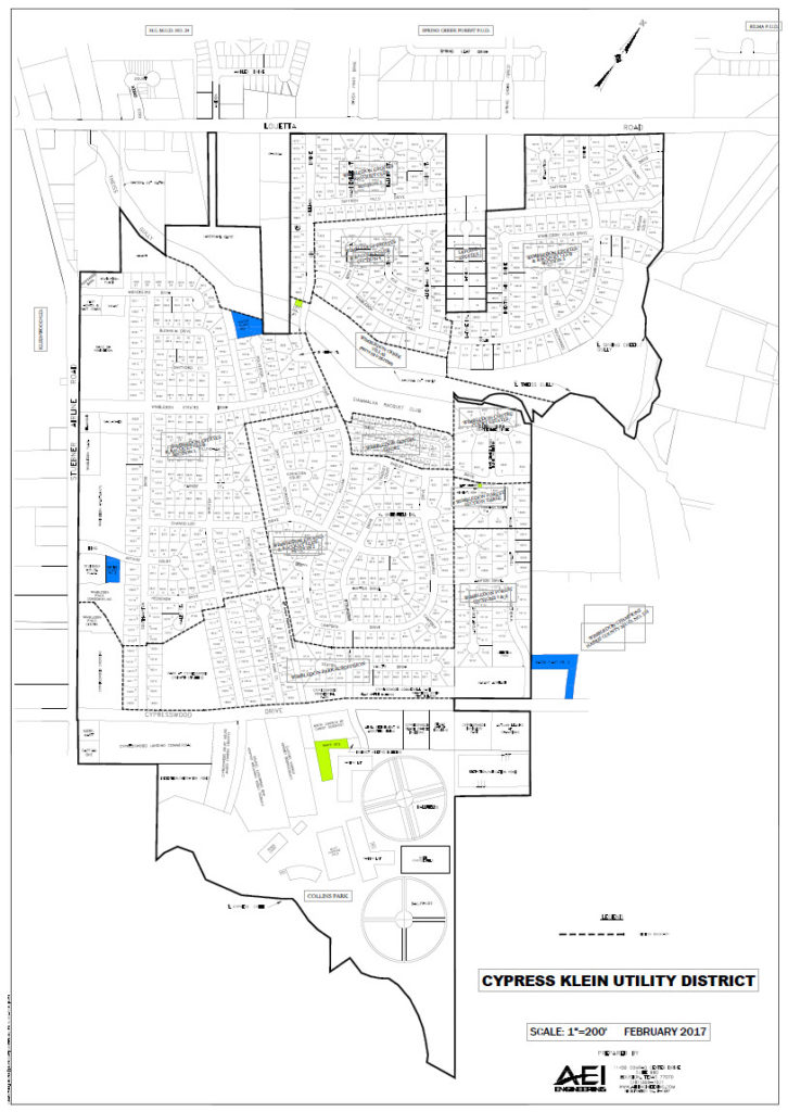 About – Cypress Klein Utility District